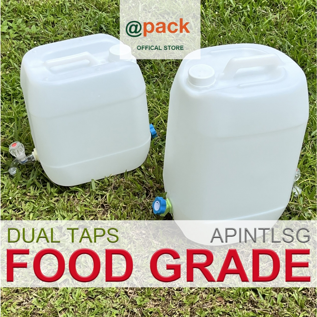 [SG SELLER] 20L/25L Food Grade DUAL DISCHARGE TAPS Jerrycan Liquid ...