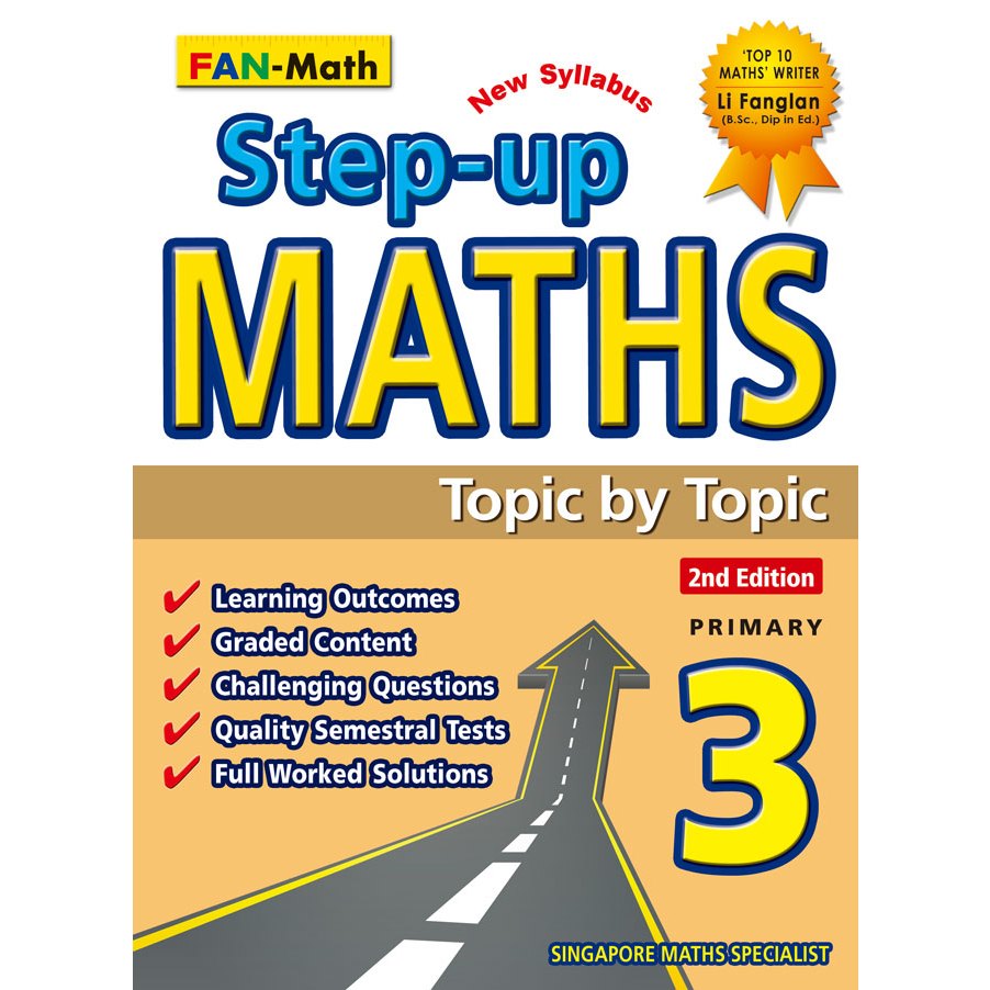 Step-up Maths Topic By Topic Primary 3 (2ED) Assessment Book by FAN ...