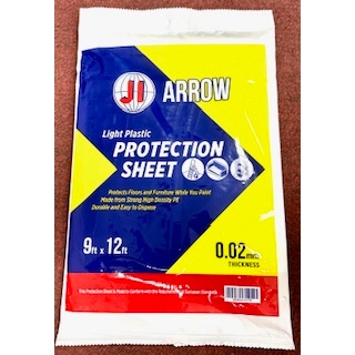 Dulux/Nippon Brand Premium Plastic Drop Cloth 9ft x 12 ft (108 sq ft ...