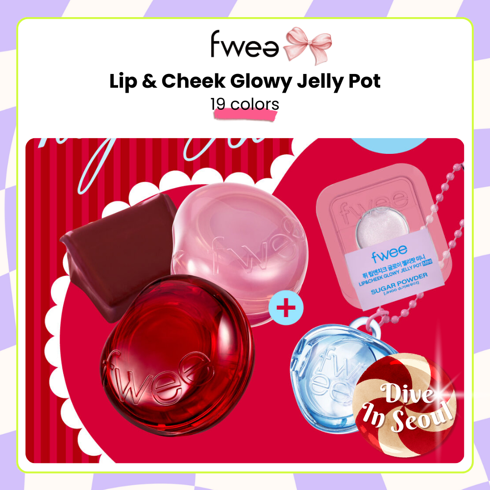 [FWEE] Lip & Cheek Glowy Jelly Pot – 19 colors | Shopee Singapore