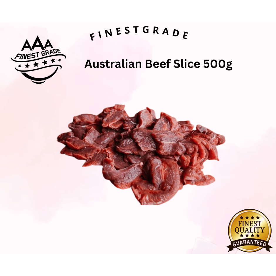 Golden Palm Premium Beef Sliced 500g/pkt - 牛肉片 | Shopee Singapore