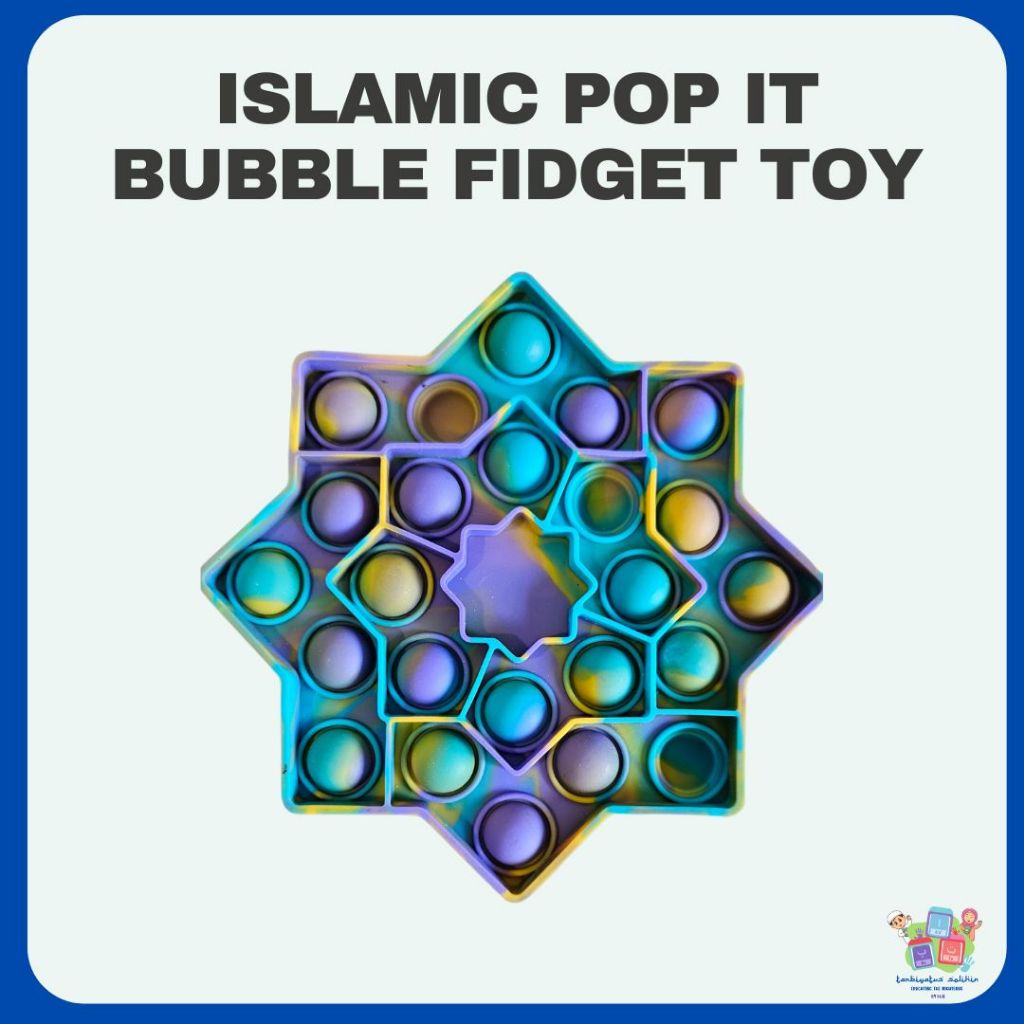 Islamic Pop It Bubble Fidget Toy | Shopee Singapore