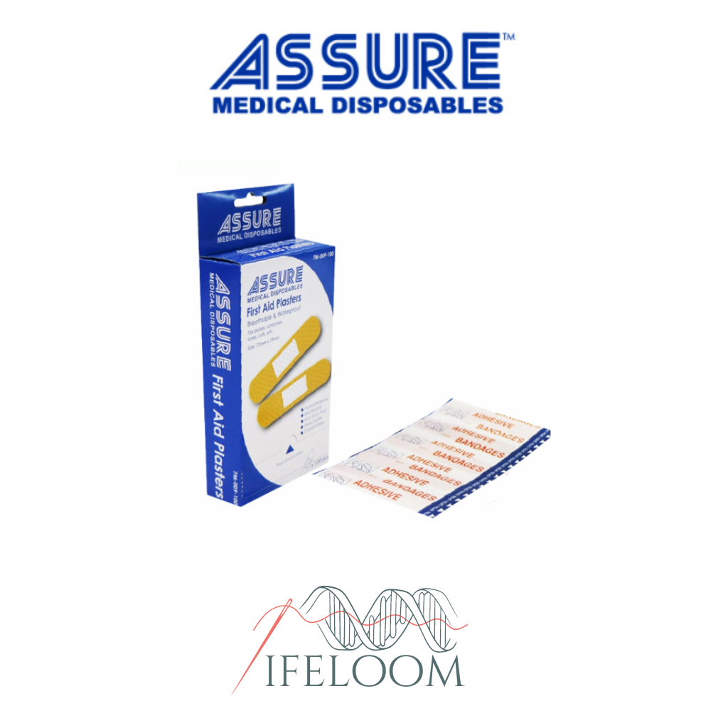 ASSURE FIRST AID PLASTER 72MM X 19MM (100PCS/BOX) | Shopee Singapore