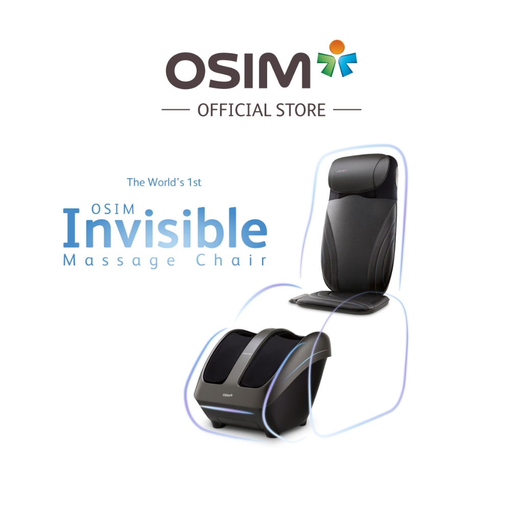 OSIM Invisible Massage Chair (uJolly Sync Full Back Massager + uPhoria ...