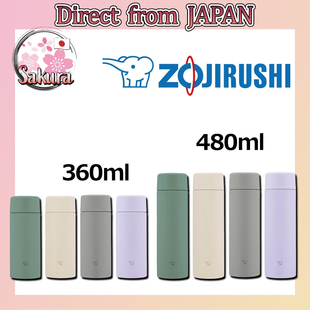 [Direct from Japan]Zojirushi Thermal Flask stanless Water bottle Vacuum insulted Screw Type ...