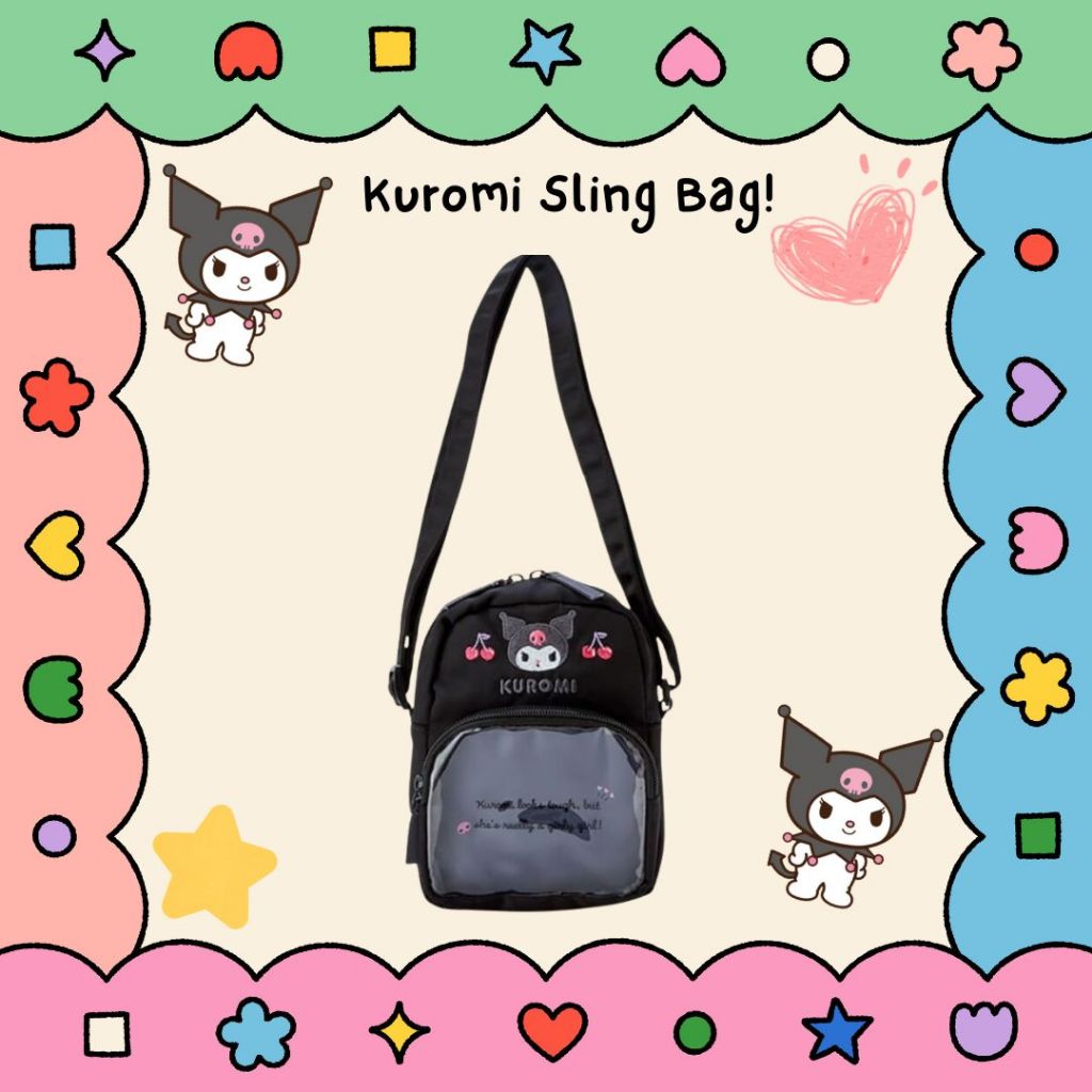 [Direct from Japan] Original Sanrio Kuromi Shoulder Bag | Shopee Singapore