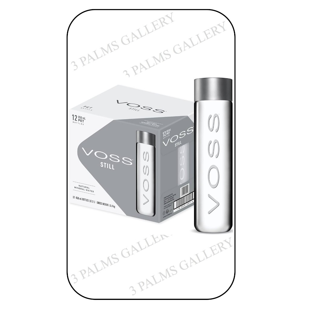 VOSS Artesian STILL Water - Convenient Travel Plastic Packaging (12 x ...