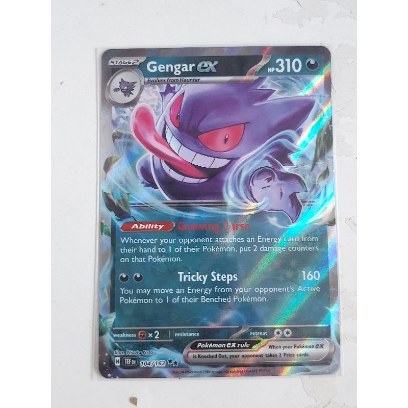 Pokemon gengar ex temporal forces card | Shopee Singapore