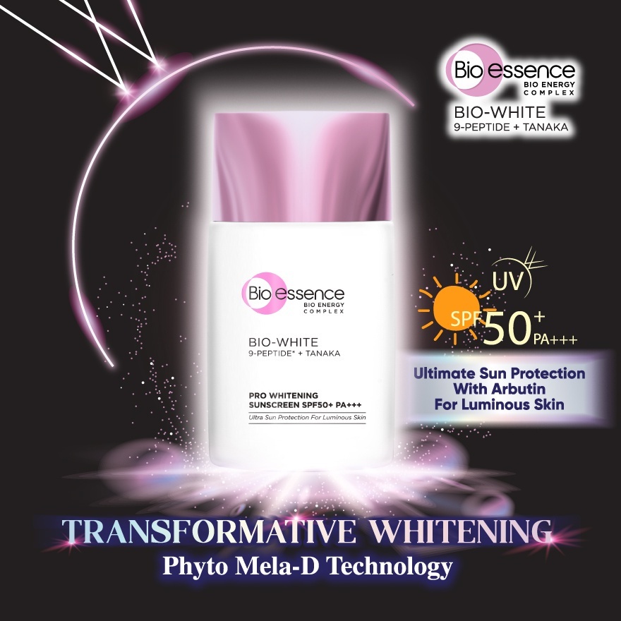BIO ESSENCE Bio-White Pro Whitening Sunscreen SPF50+ PA+++ 40g | Shopee ...