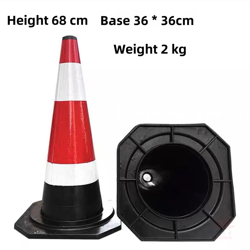【Fast delivery】CONE POLE Extendable Safety Barricade Red White Bar ...
