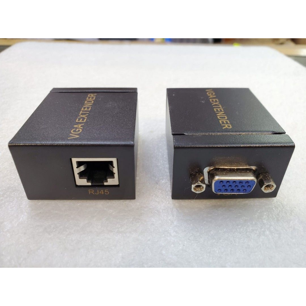 VGA Extender Repeater By Cat5e/6 Up to 60M VGA UTP Extender( Receiver ...