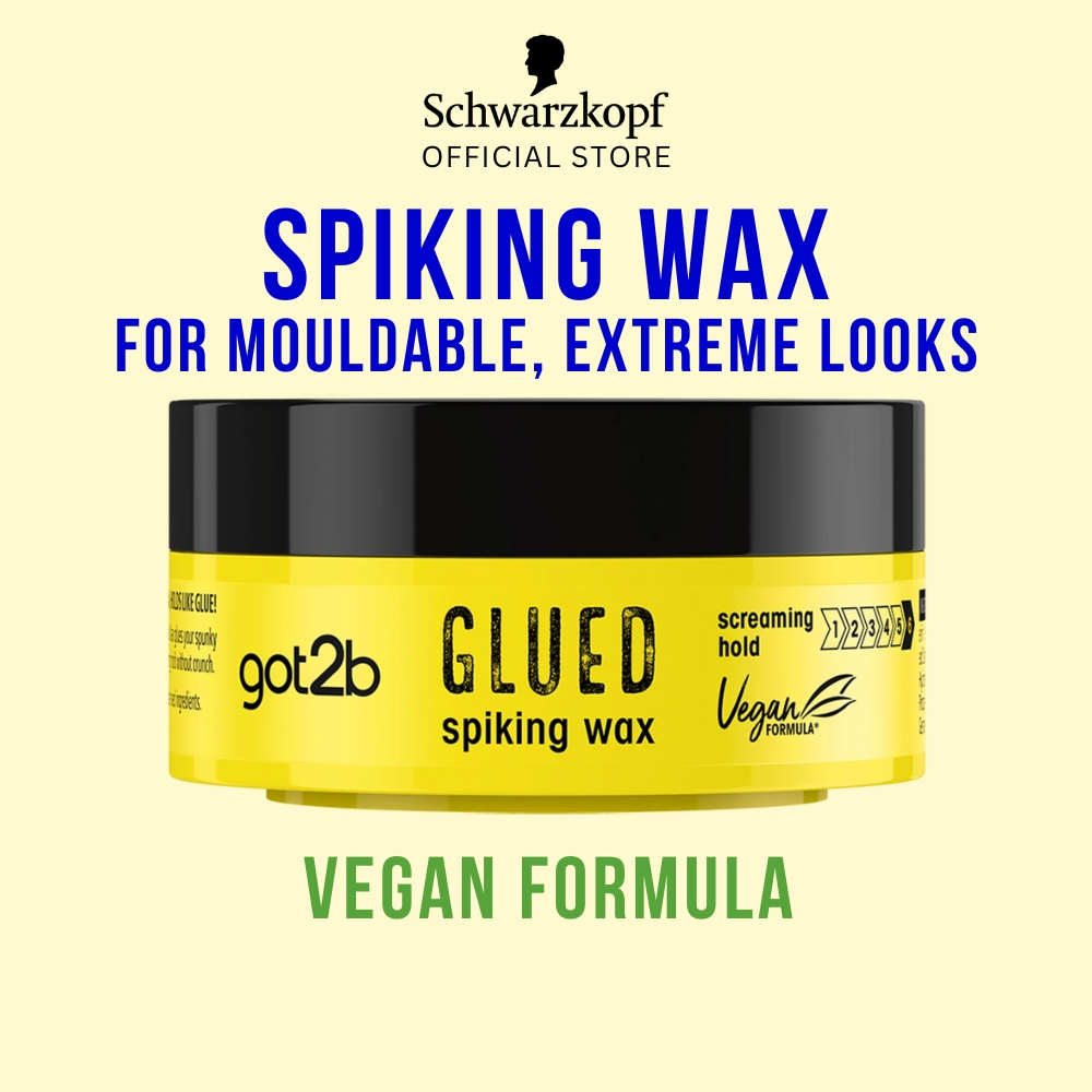 Schwarzkopf got2b Glued Spiking Wax 75ml Screaming Hold | Shopee Singapore