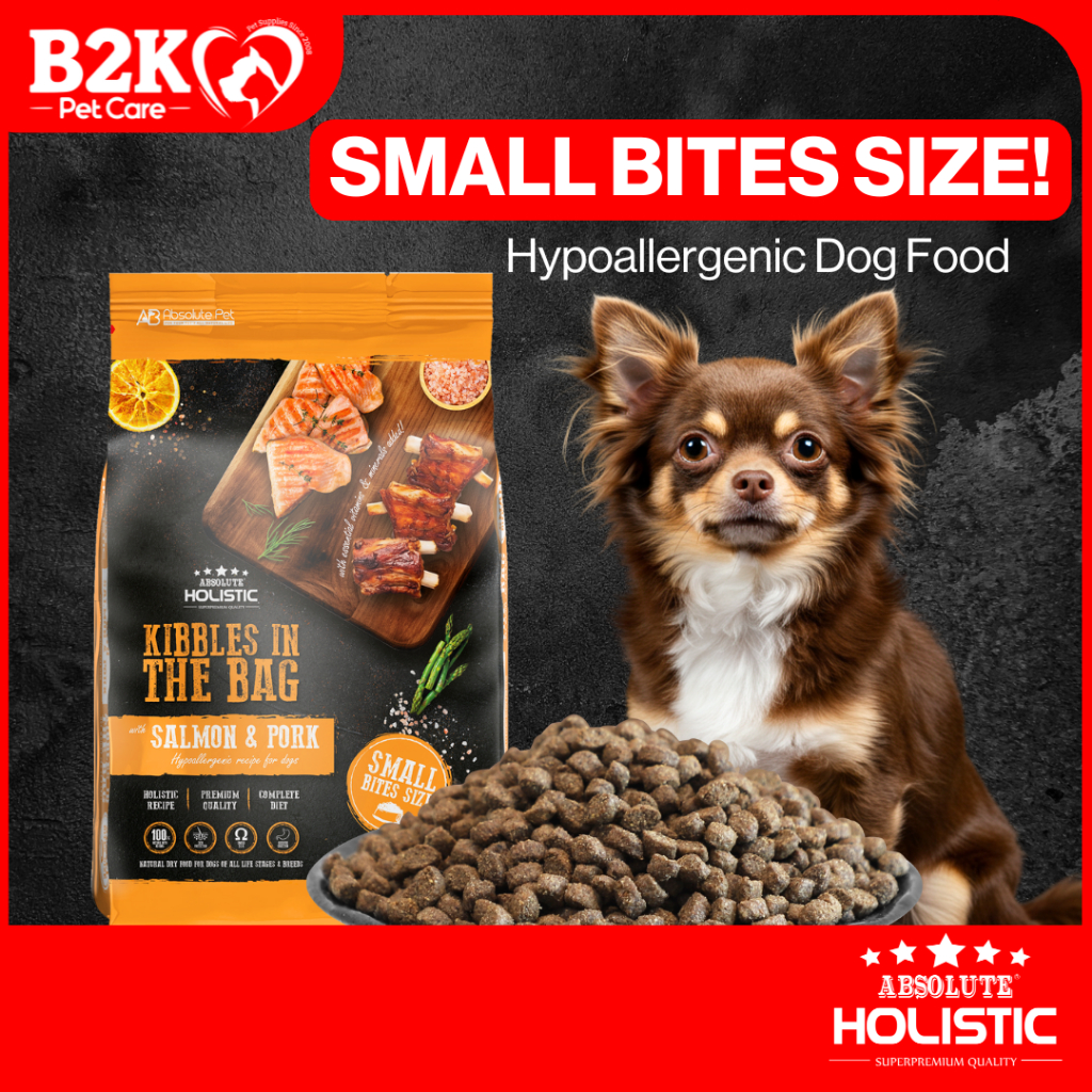 Absolute Holistic Kibbles in the Bag Dry Dog Food | Hypoallergenic ...