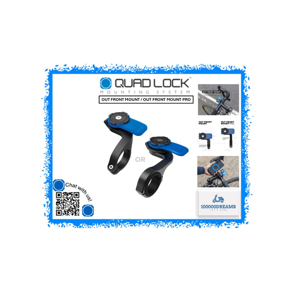 Quadlock Out Front Mount Standard / Pro Quad Lock | Shopee Singapore