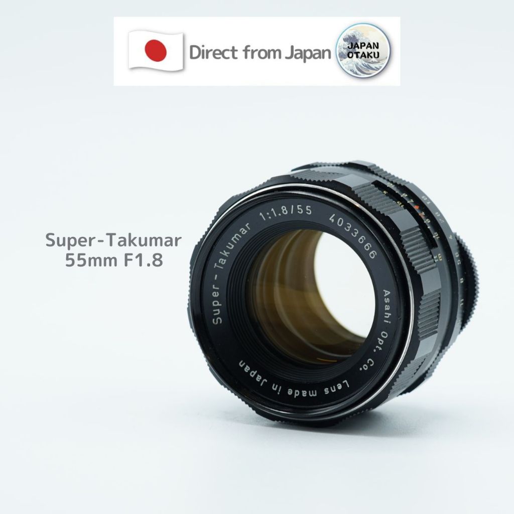 [Used in Japan] " Vintage Lens " Super Takumar 55mm f/1.8 Pentax Japan ...