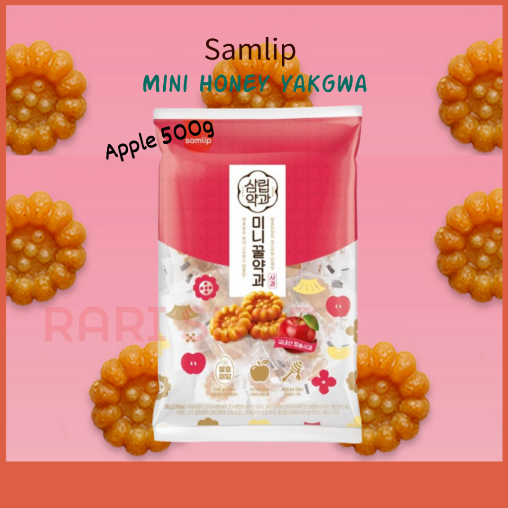 [Samlip] Mini Honey YAKGWA (500g) Original | Apple Korean Snacks ...