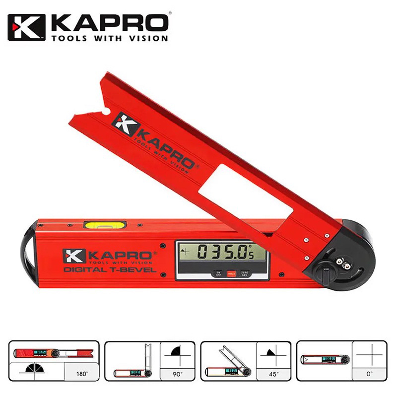 KAPRO 992 Digital T-Bevel Adjustable Blade Lock False Zero Calibration ...