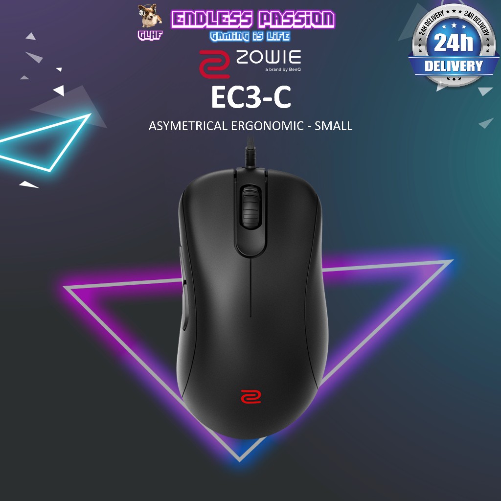 BenQ Zowie EC3-C Ergonomic Gaming Mouse for Esports (Small) | Shopee ...