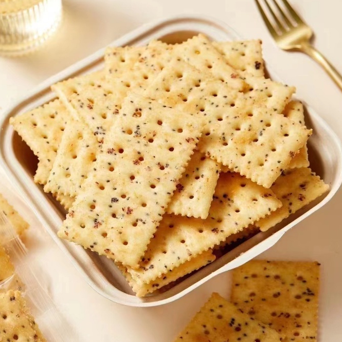 Black Truffle Ham Soda Biscuits/500g | Shopee Singapore