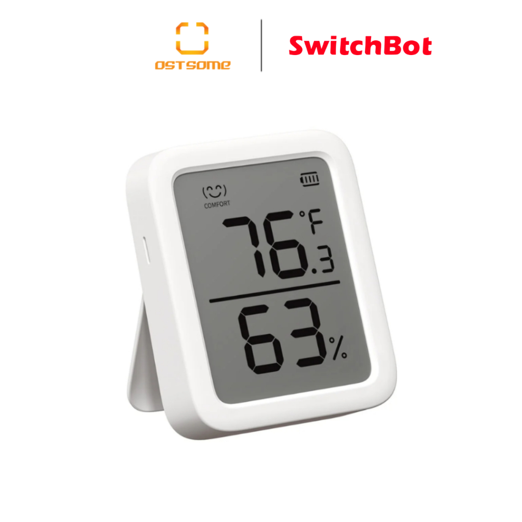 SwitchBot Thermometer & Hygrometer Plus Smart Remote Control ...