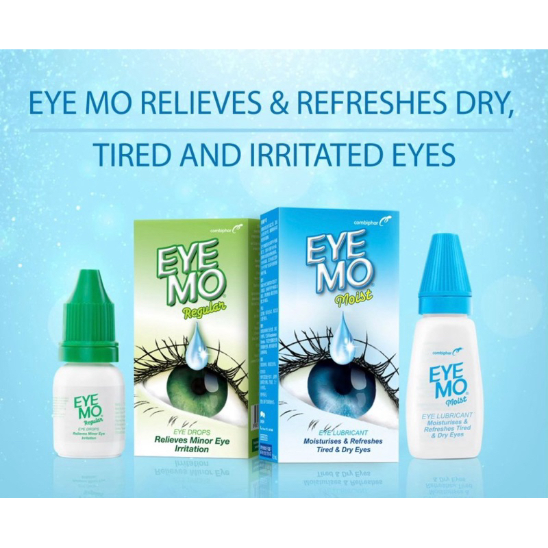 Expiry 2026 (15mL)Eye Mo Regular(Green) & Eye Mo Moist(Blue) | Shopee ...