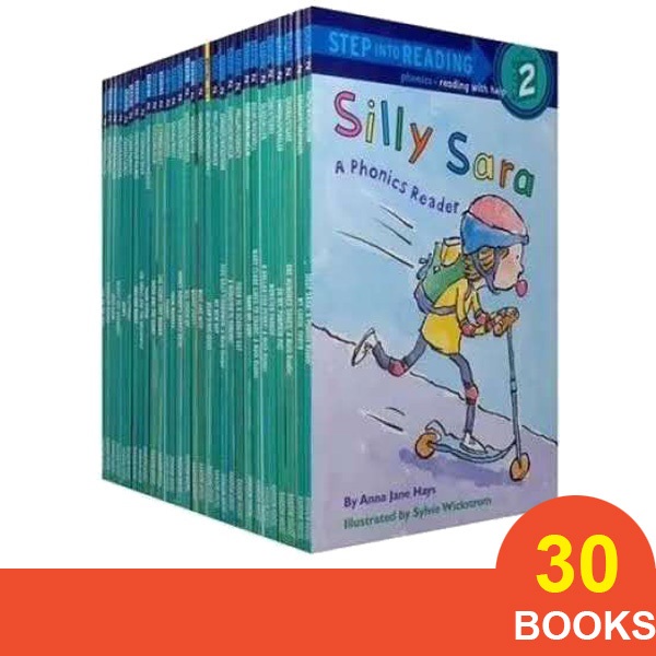 [SG Stock] Step into Reading Level 2 (30 Books) | Shopee Singapore