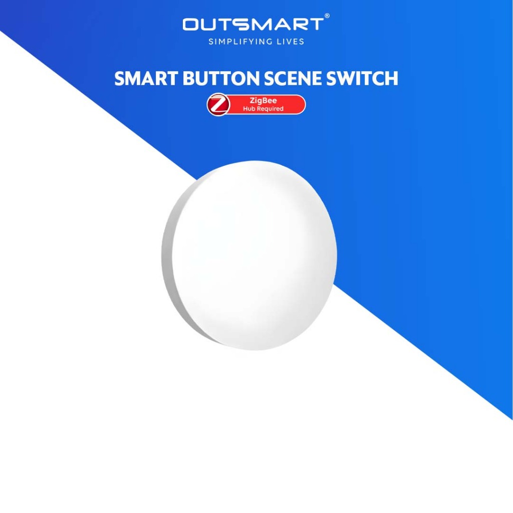 Outsmart Zigbee Smart Button Button Scene Switch | Shopee Singapore