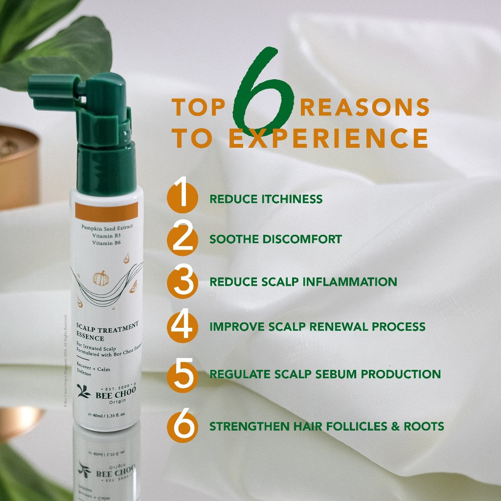 Scalp Treatment Essence | Soothes Scalp, Reduce Irritation and ...