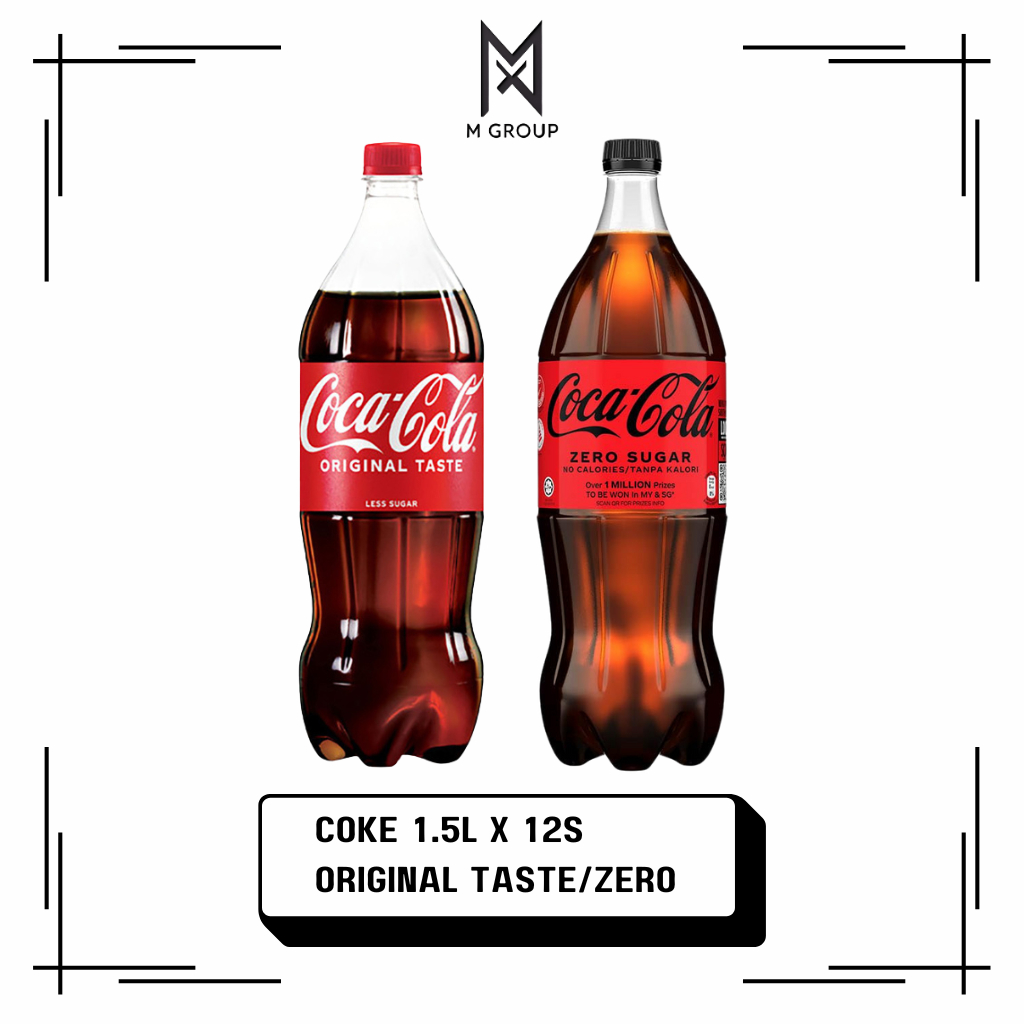 Coke Original/Zero 1.5L | Shopee Singapore