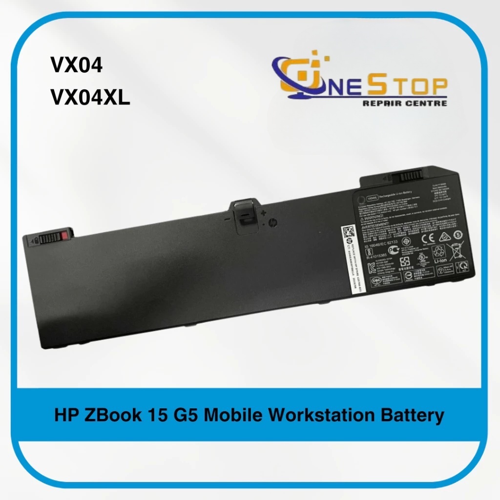 HP VX04 VX04XL for ZBook 15 G5 Mobile Workstation Battery | Shopee ...
