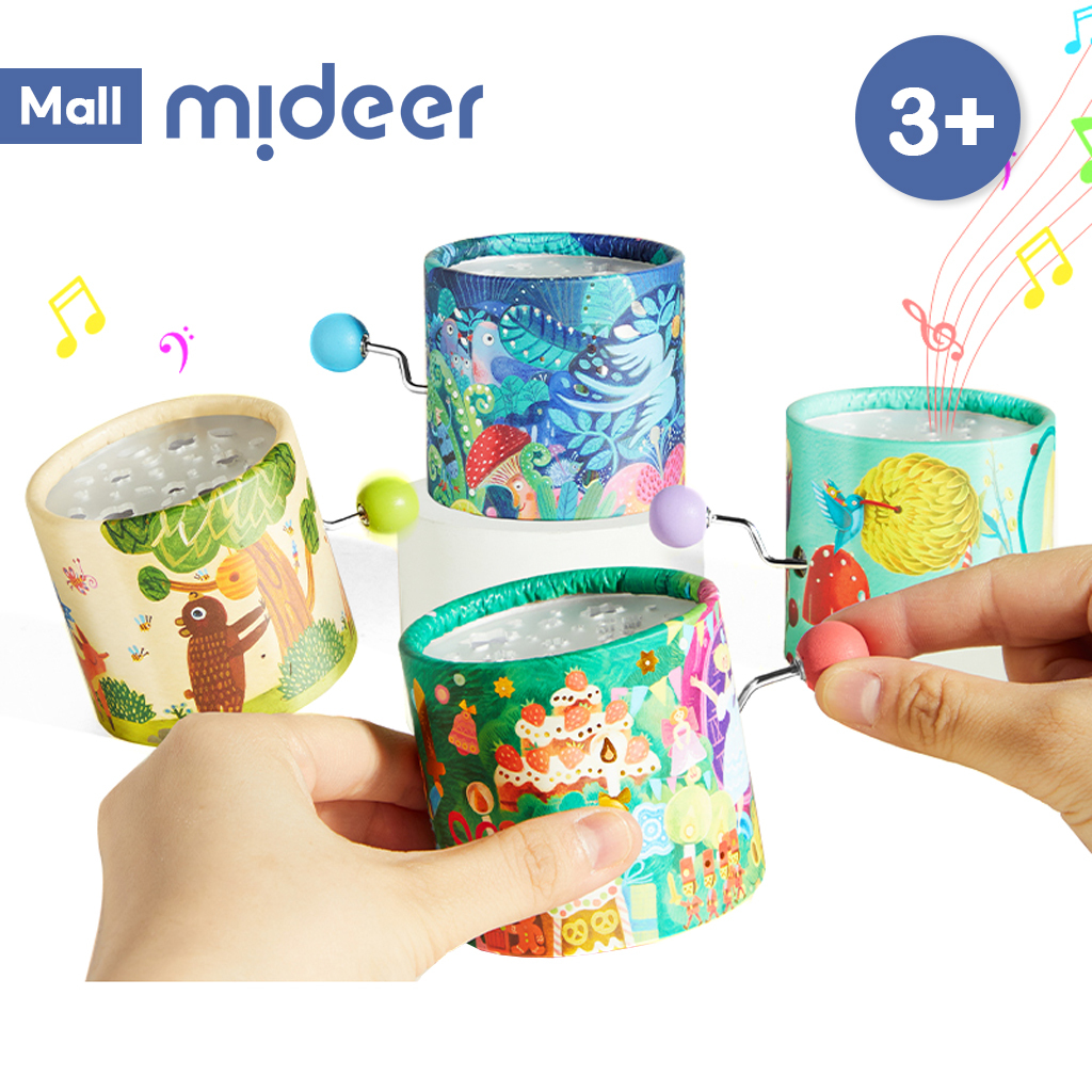 Mideer Hand Crank Music Box | Shopee Singapore