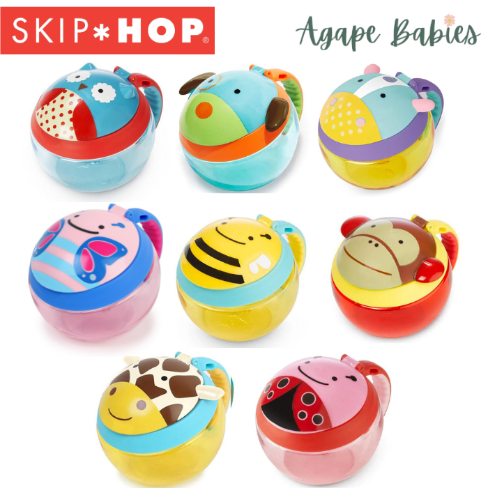 Skip Hop Zoo Snack Cup/Clear Tritan Snack Cup - 24 Designs | Shopee ...