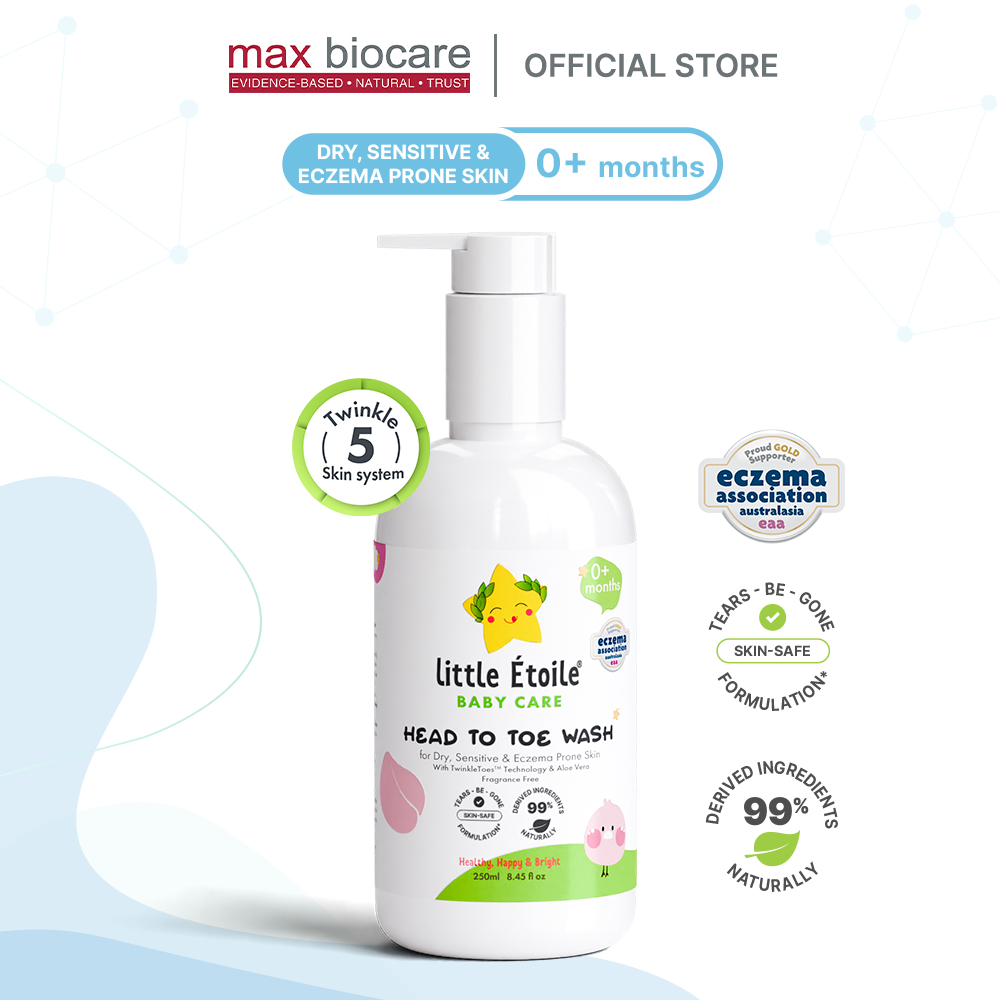 Little Étoile Care Head To Toe Wash For Dry, Sensitive & Eczema-prone ...