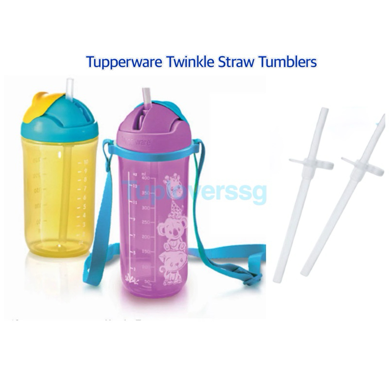 AUTHENTIC Tupperware Twinkle Straw Tumbler 500ml | Shopee Singapore