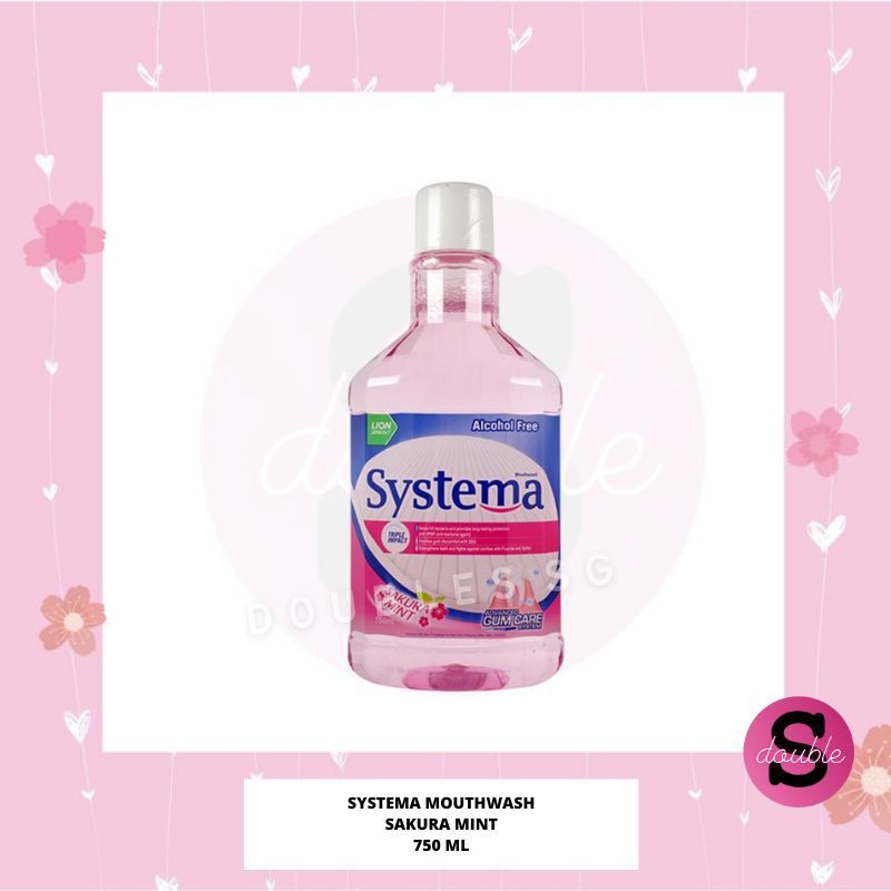 Systema Gum Care Mouthwash, 750ml | Shopee Singapore