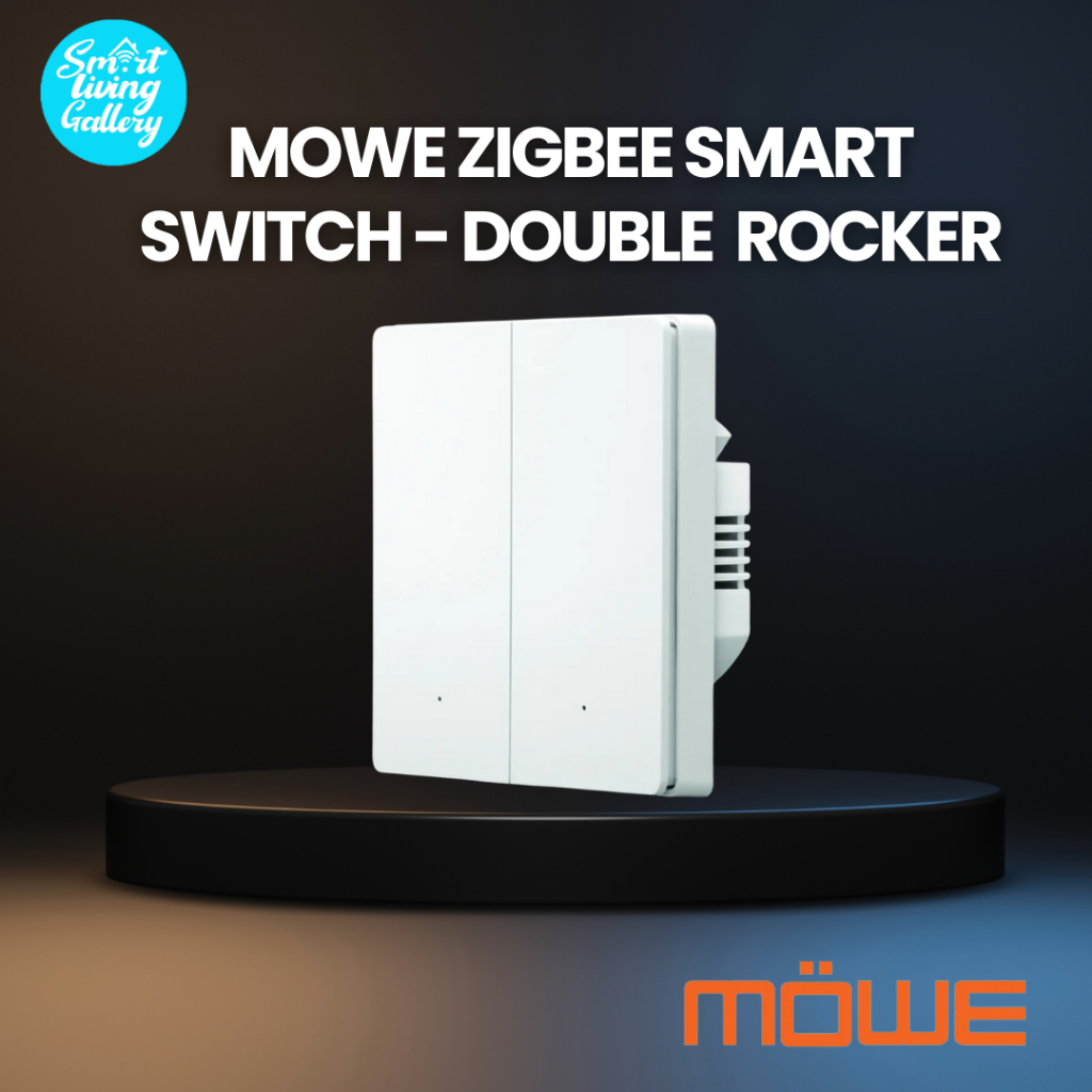 MOWE Zigbee Smart Switch - Double Rocker (iAppliance App Enabled ...