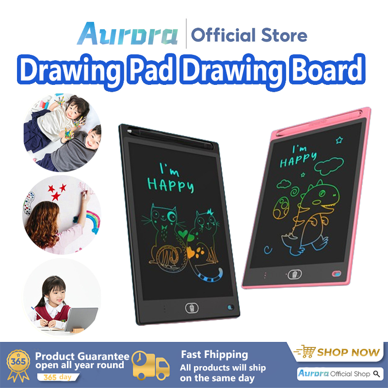 SG Stock 10 inch / 16 inch LCD Pad Writing Tablet Kids Drawing Pad ...