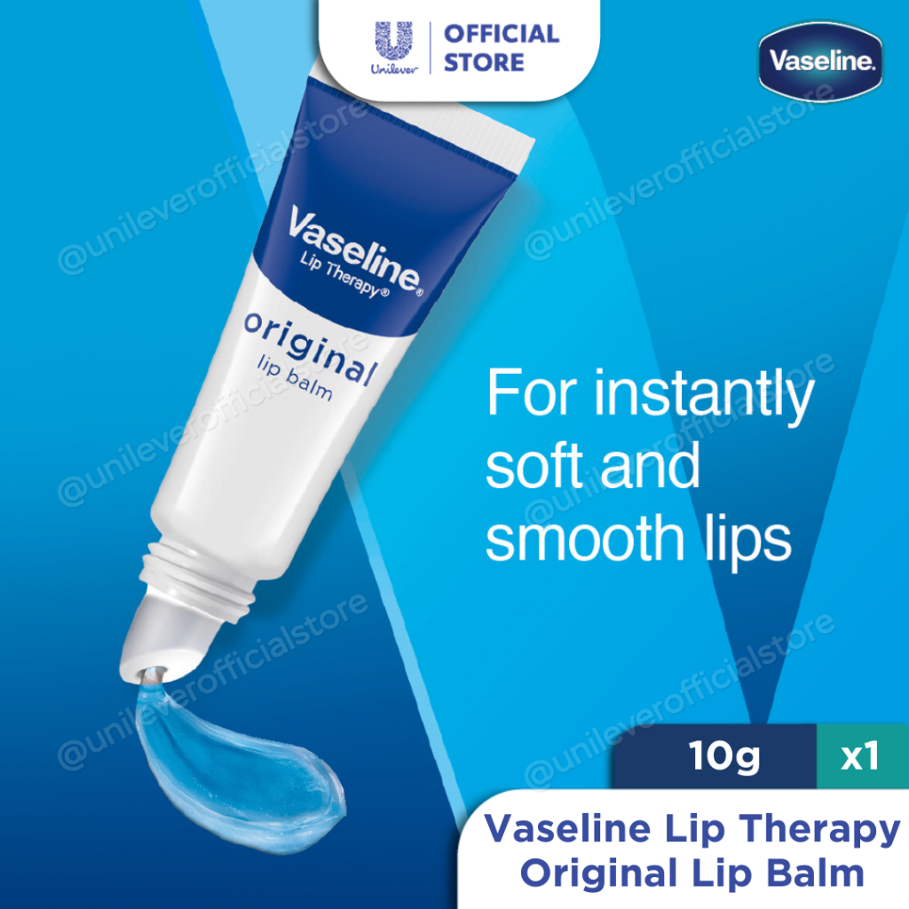 Vaseline Lip Therapy Original Lip Balm 10g | Shopee Singapore