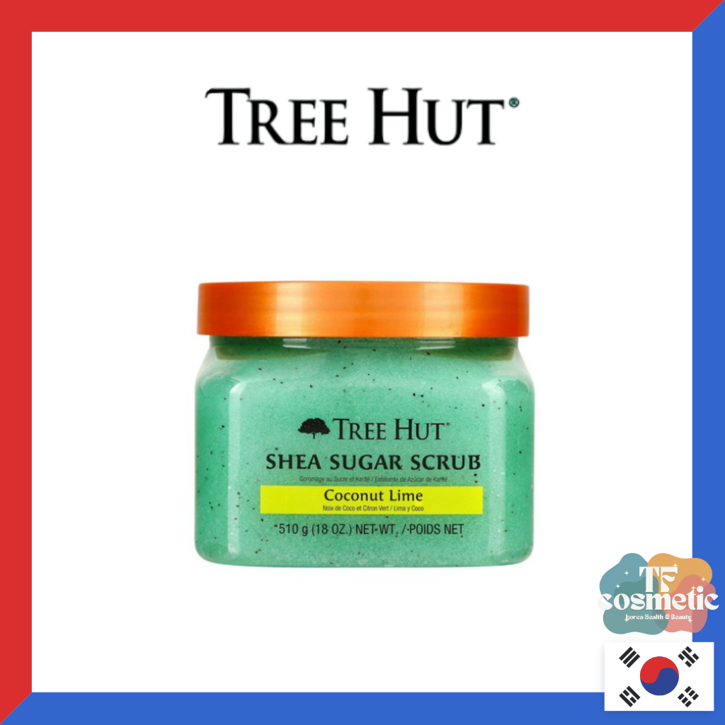 [TREE HUT] Shea Butter & Real Sugar Body Scrub 11. Coconut Lime 510g x ...