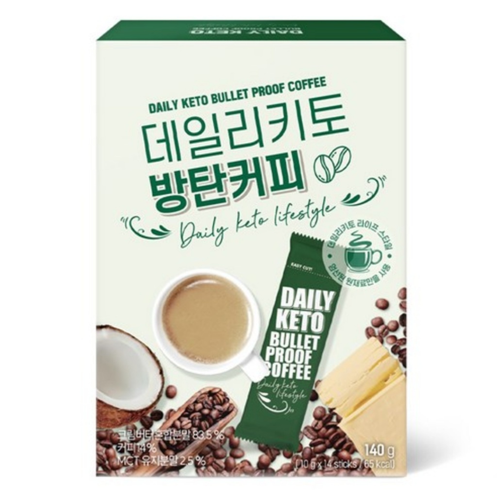 Daily Kito Bulletproof Coffee 140g (10g x 14 sticks) | Shopee Singapore