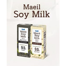 [Maeil] Korea Vegan Soy Milk Black Soybean 1 Packet Soymilk High 9g Protein Low Sugar/ No Sugar ...