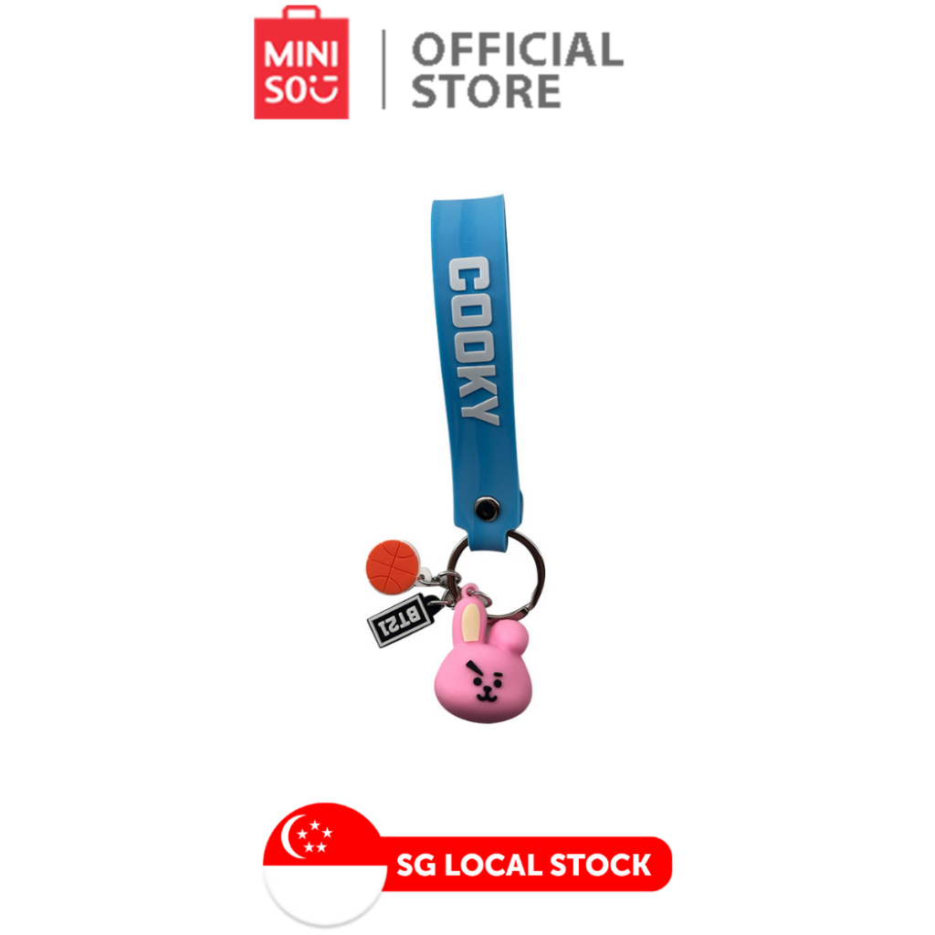 MINISO BT-21 Collection 3D Phone Charm Strap(CHIMMY/COOKY/KOYA/MANG/RJ ...