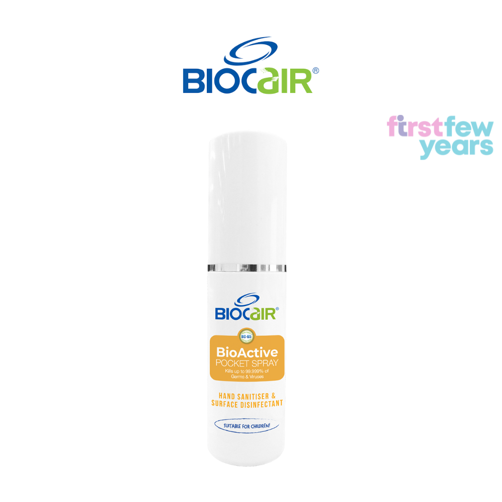 BioCair BioActive Anti-HFMD Pocket Spray Single / Twin Pack (50ml)[EXP ...