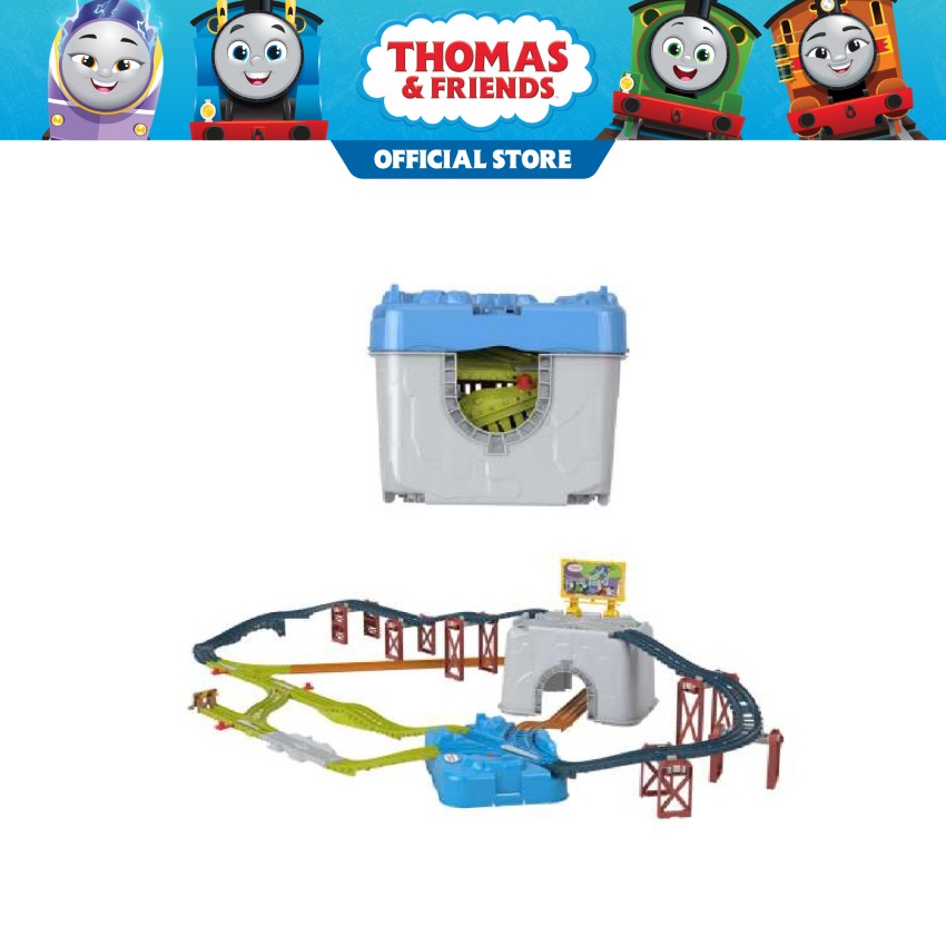 Thomas & Friends Train Tracks Set, Connect & Build Track Bucket, 34 ...