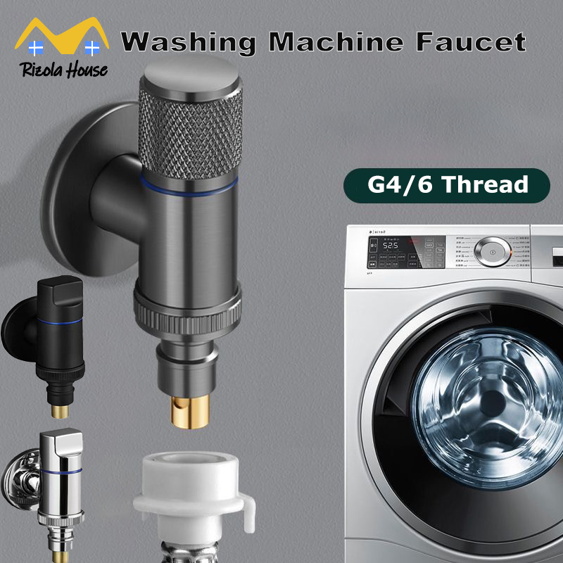【SG】G4/6 Washing Machine Faucet Universal Clip On Washing Machine ...