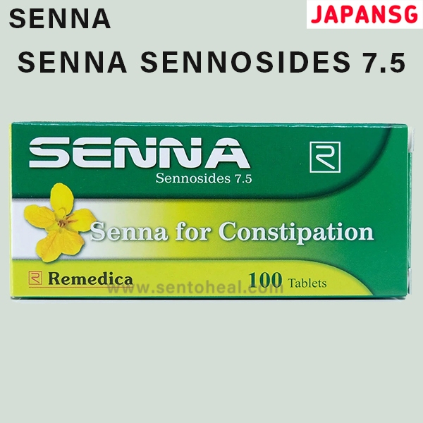 Senna Sennosides 7.5mg Constipation Tablets 100s by Remedica ...