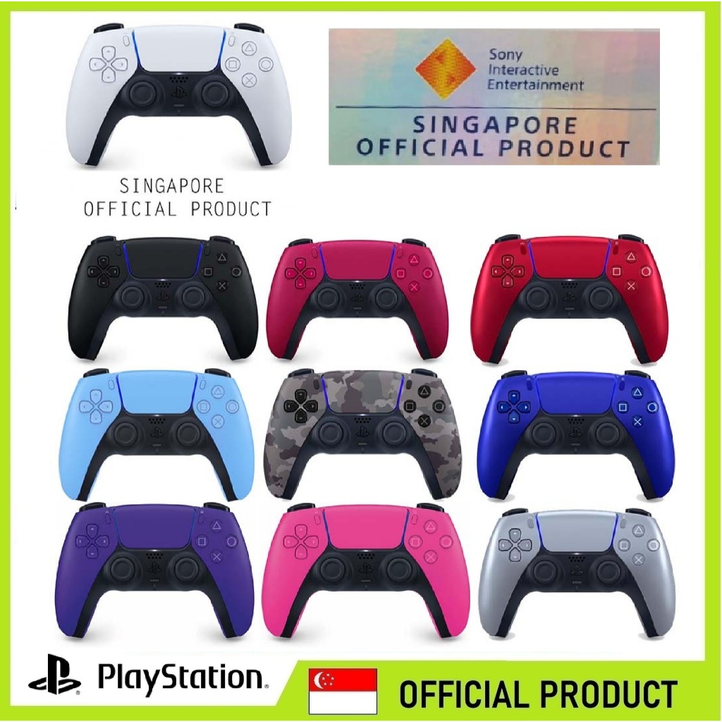 PS5 DualSense Wireless Controller - Singapore Playstation 12 months ...