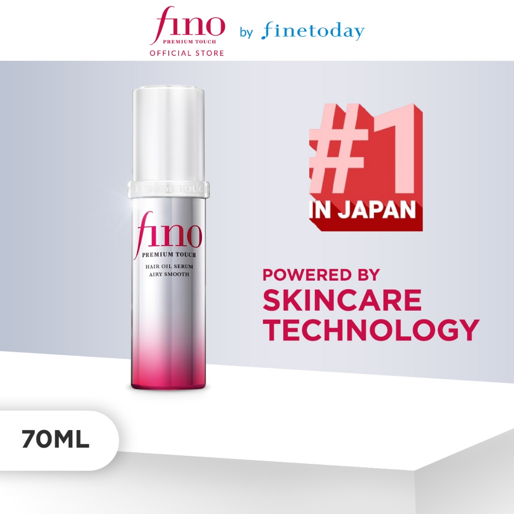 FINO Premium Touch Hair Oil Serum Airy Smooth (70ml) | Shopee Singapore