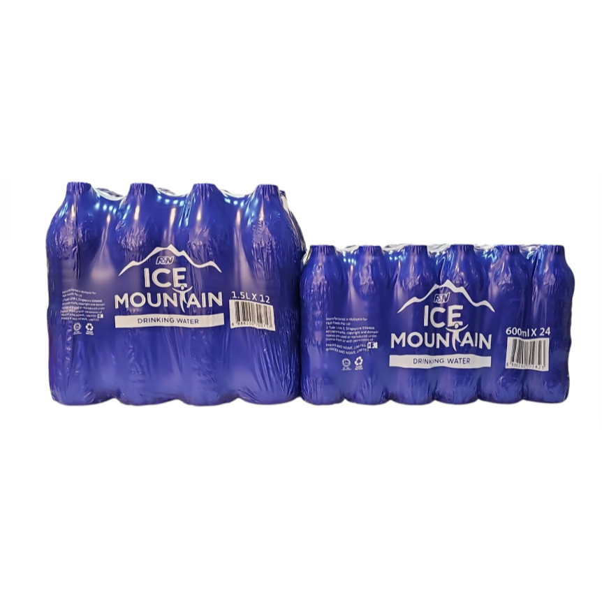 Ice Mountain Drinking Water (600mlx24/1500mlx12) Sg Stock | Shopee Singapore
