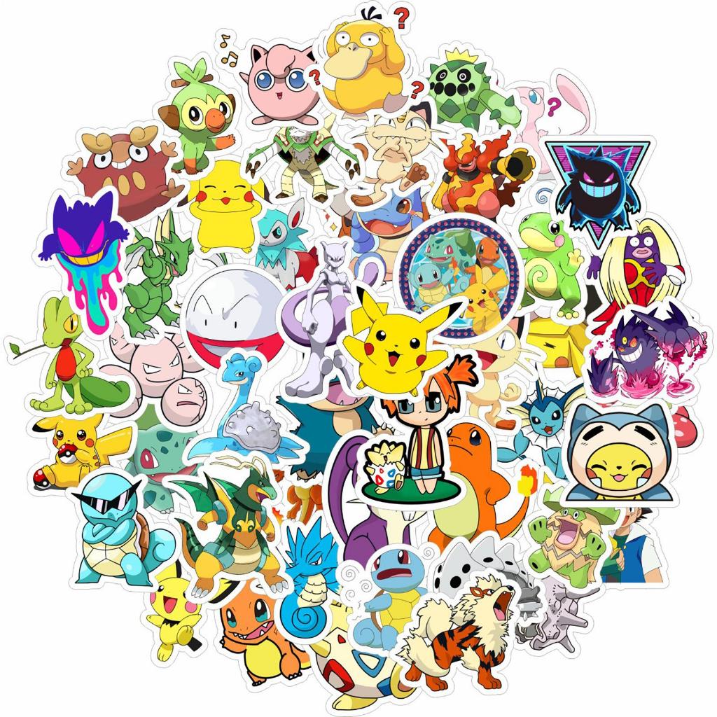 SG READY STORE 50PCS New Pokémon Spider-Man Cocomelon princess car ...